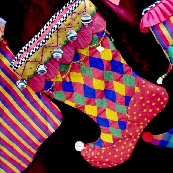 MacKenzie-Childs | Holiday | Mackenziechilds Christmas Stocking Silk ...